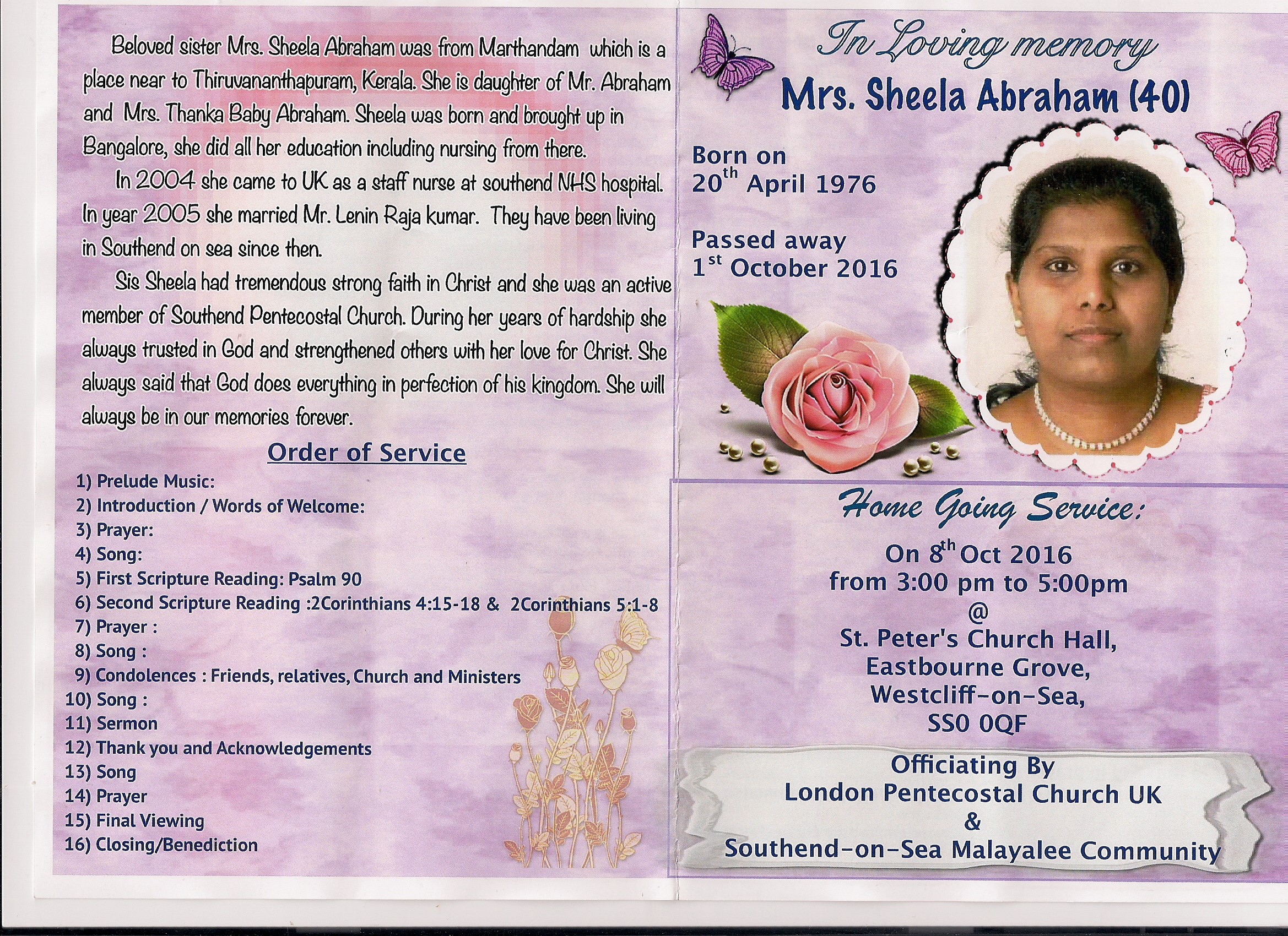 Sheela Abraham | JRB Publications